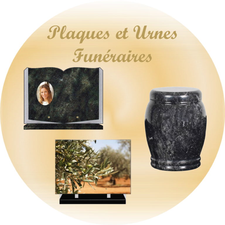 PLAQUES FUNERAIRES - FRANCE FLEURS DEUIL